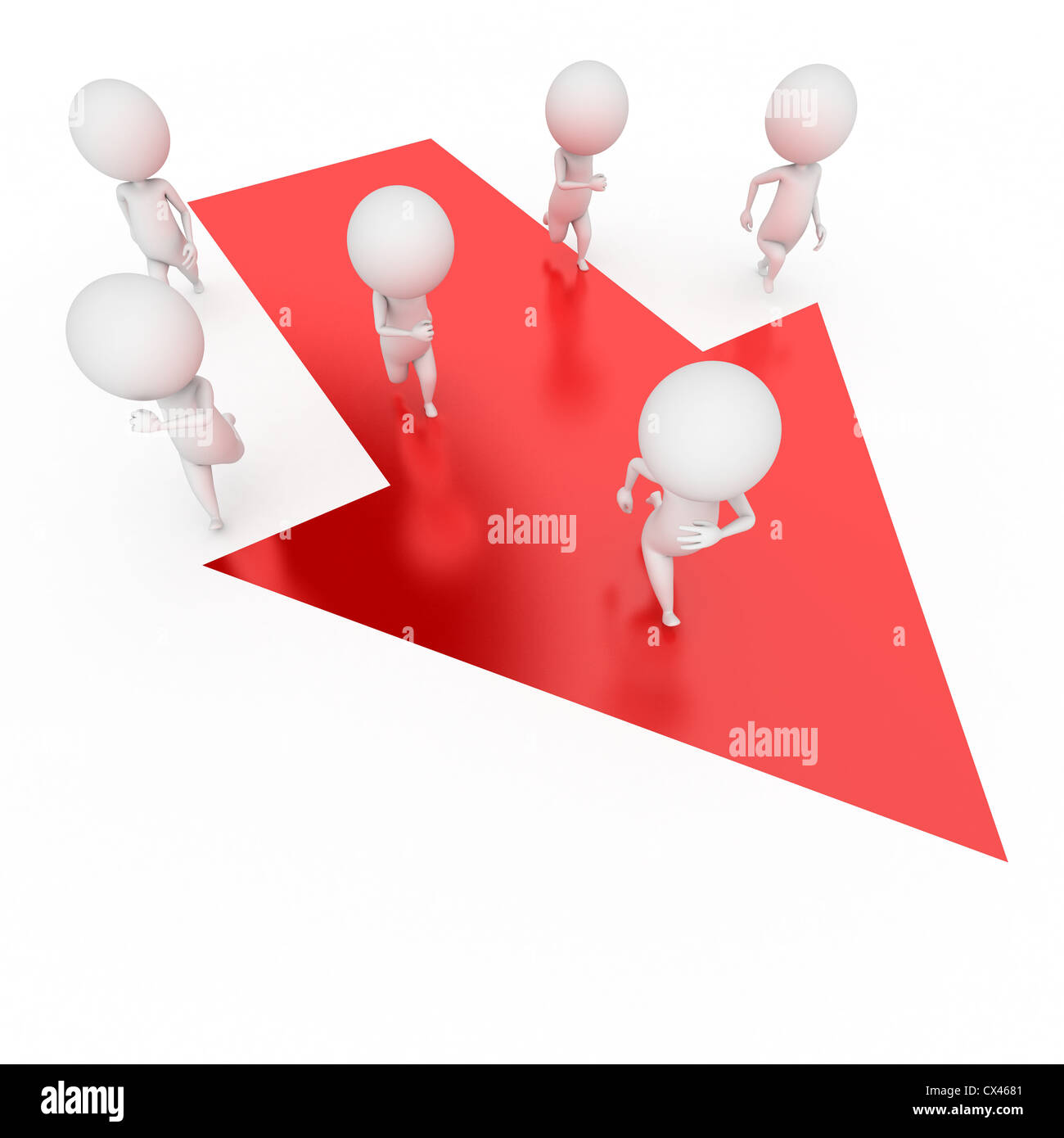 3d little human character running hi-res stock photography and images ...