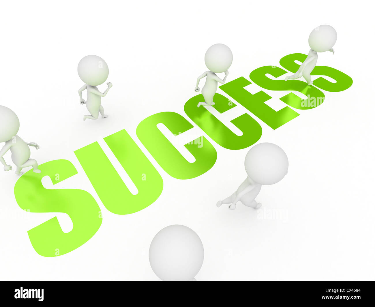 Human figure running render hi-res stock photography and images - Alamy