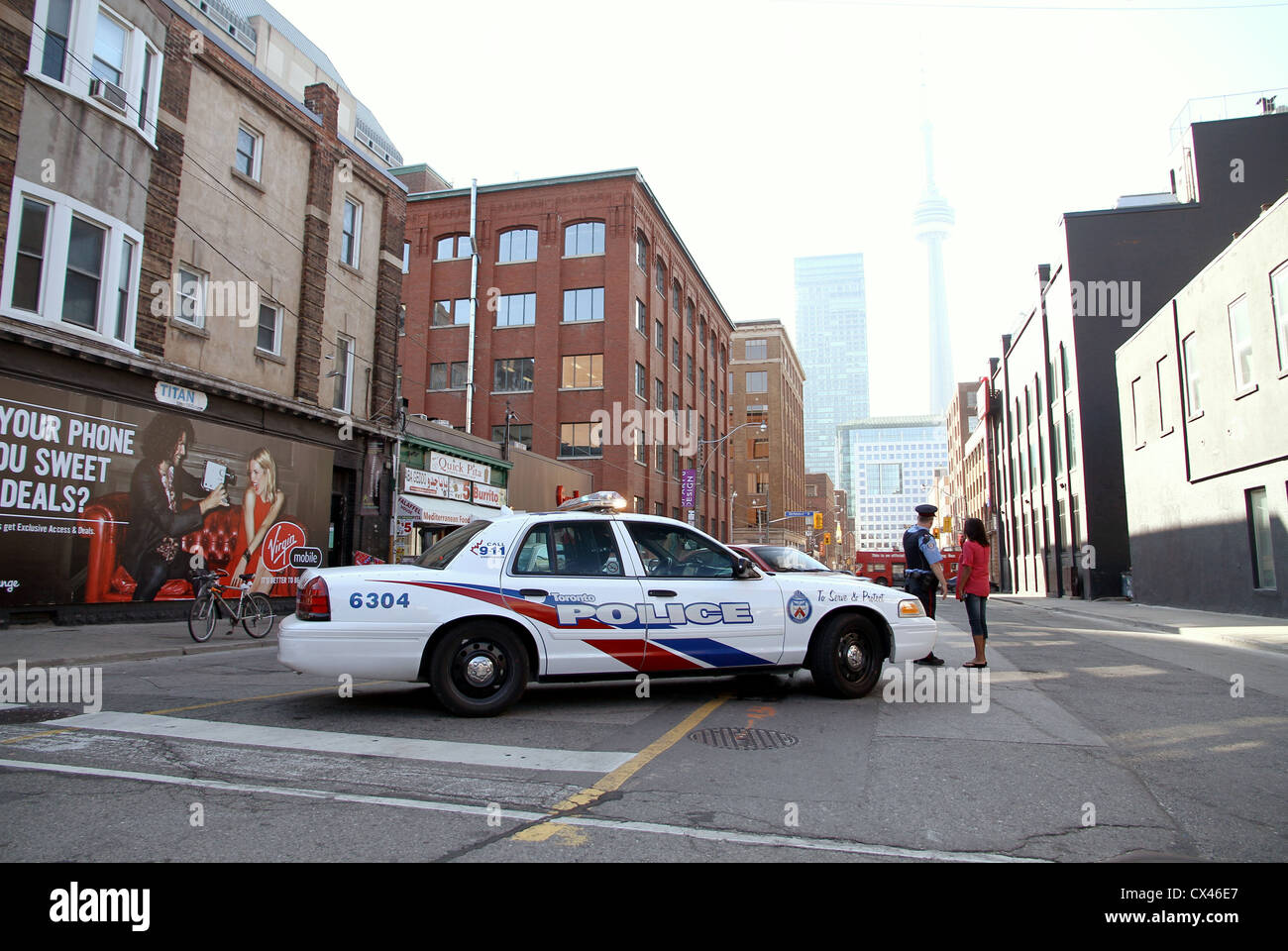 Toronto police car hi-res stock photography and images - Alamy
