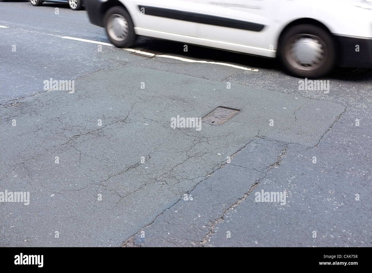 Patched roads hi-res stock photography and images - Alamy