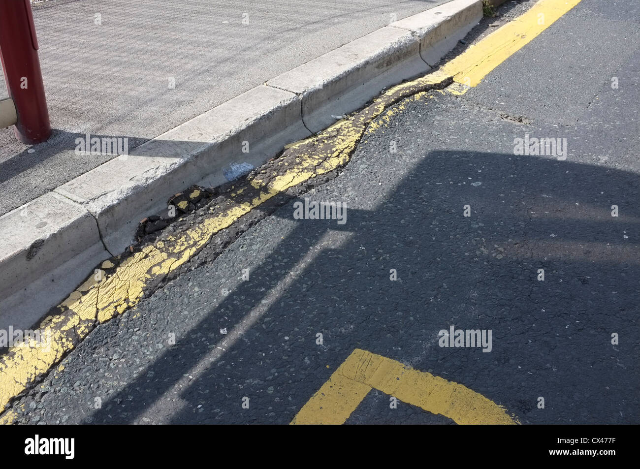 Patched road hi-res stock photography and images - Alamy