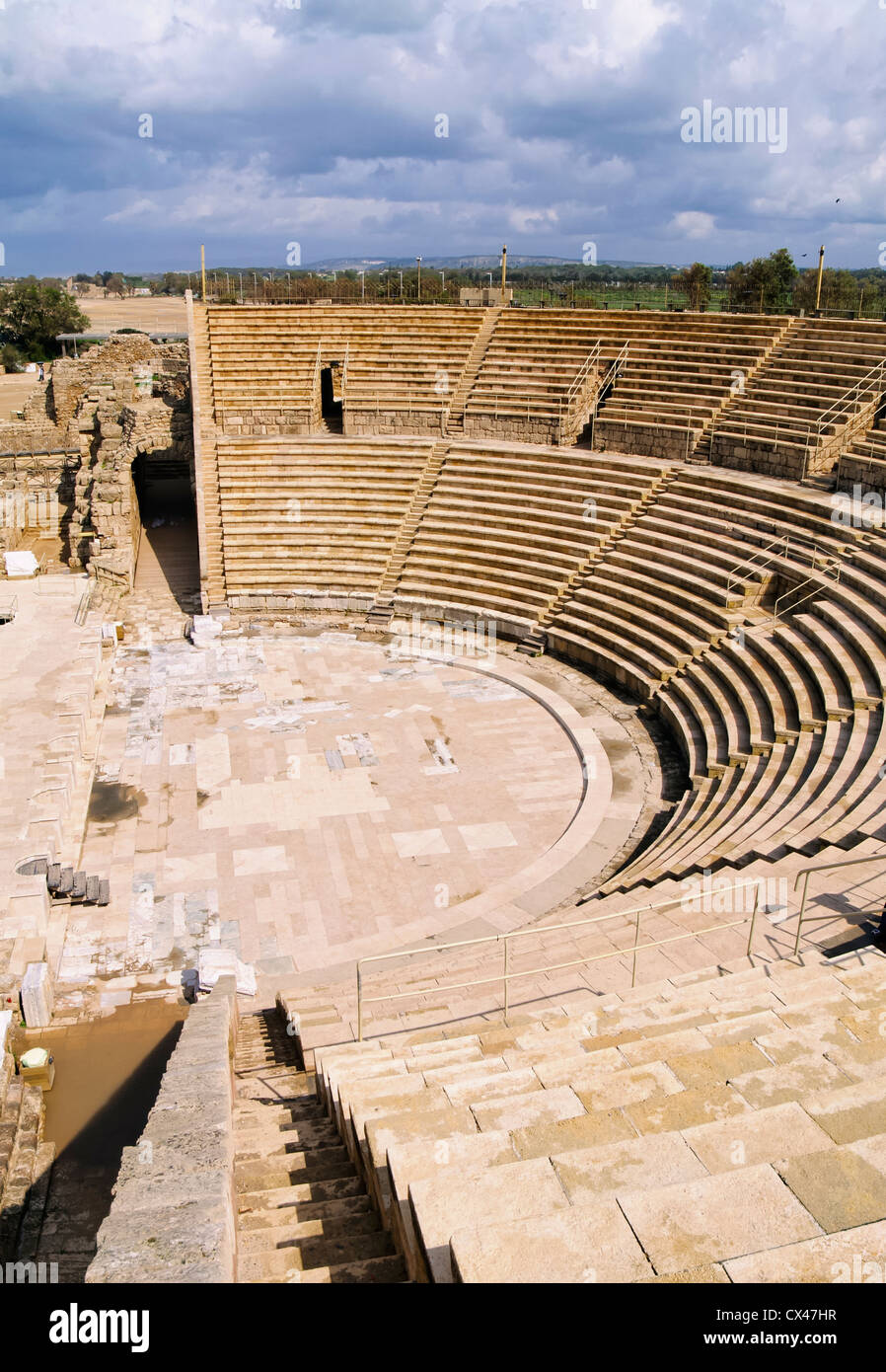 Caesarea Amphitheater, Israel Stock Photo - Alamy Caesarea Amphitheater, Israel Stock Photo - Alamy
