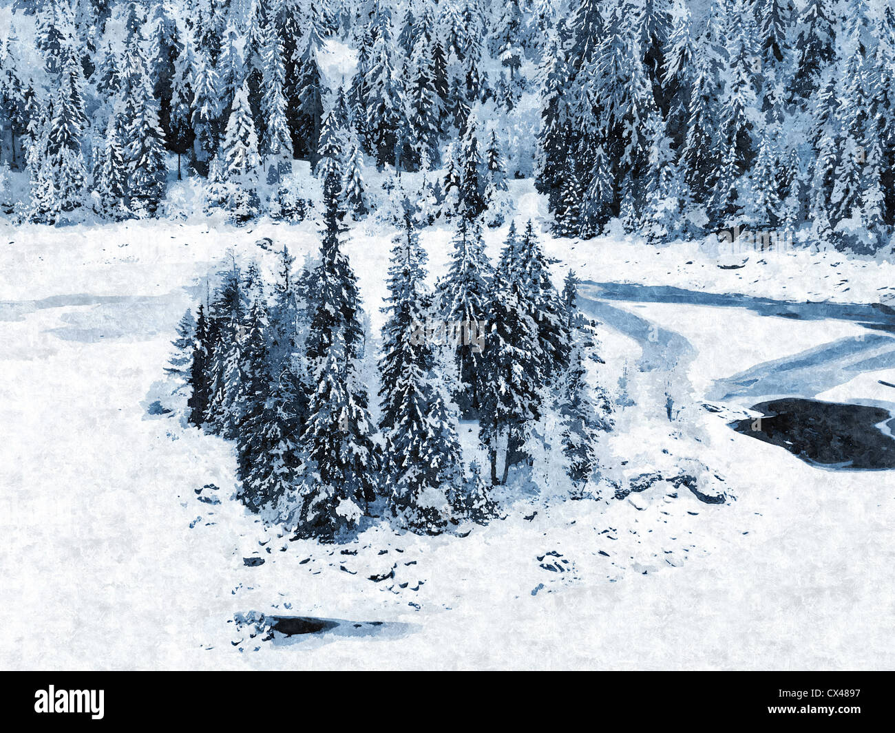 Caumasee lake near flims hi-res stock photography and images - Alamy