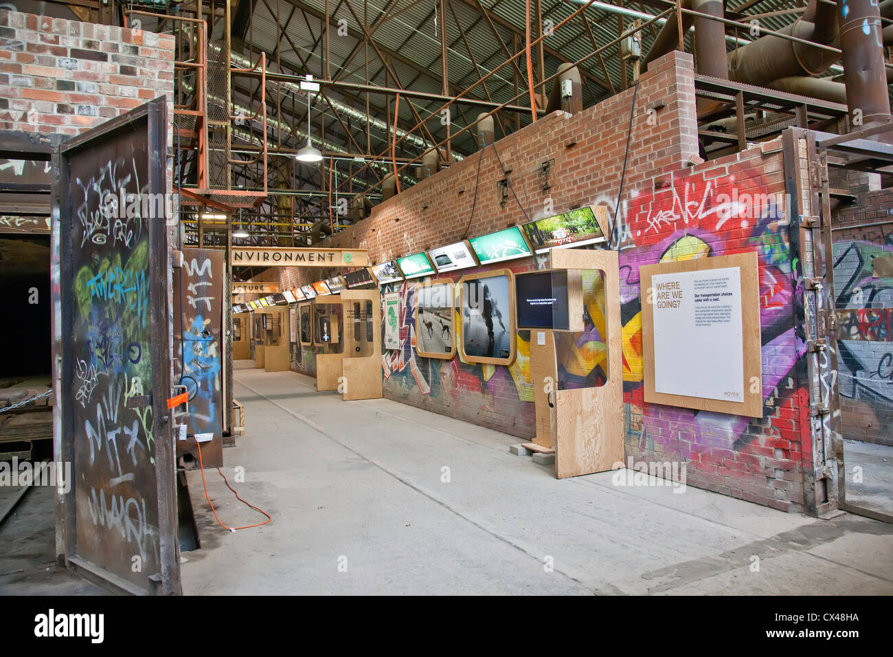 Evergreen Brick Works or Brick Factory in the Don Valley in Toronto ...