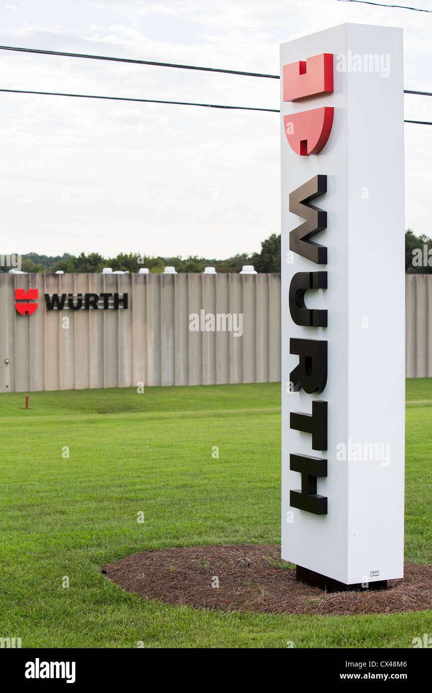 A Wurth warehouse Stock Photo - Alamy
