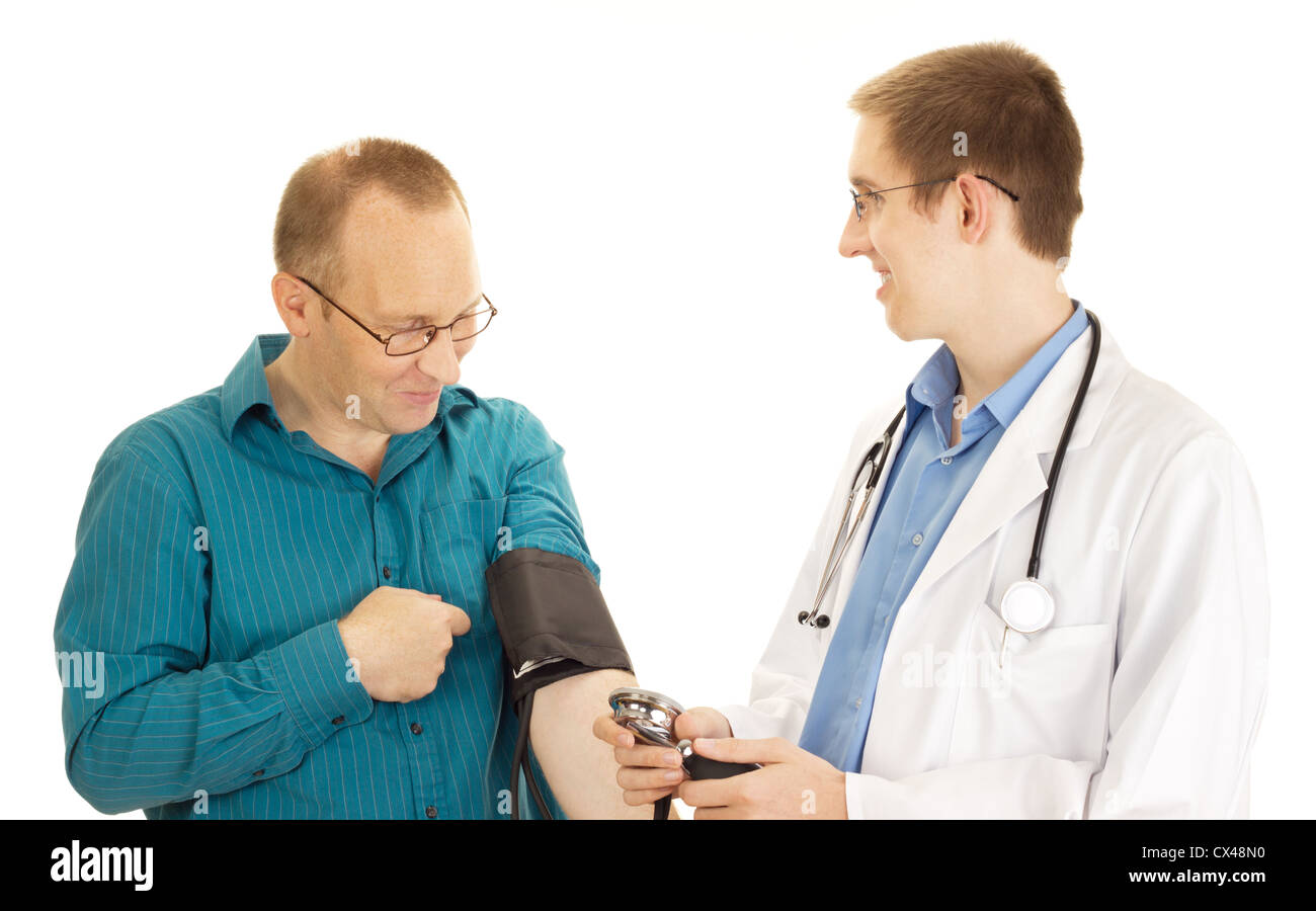 Doctor examines a patient hi-res stock photography and images - Alamy