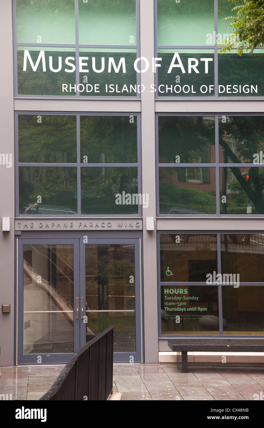 Museum of Art Rhode Island School of Design Stock Photo - Alamy