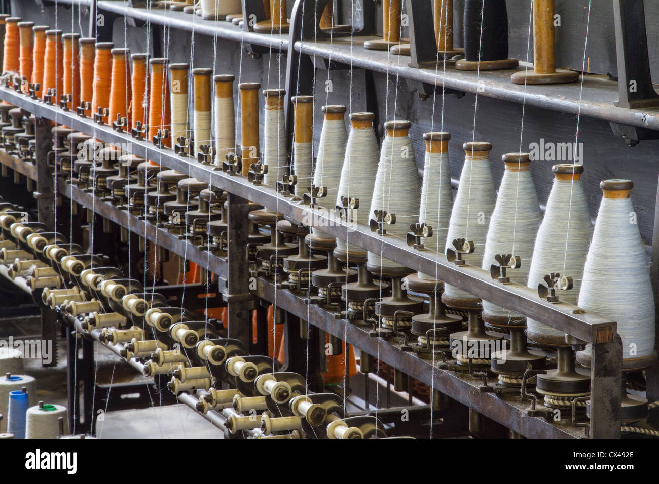 Worsted spinning mill hi-res stock photography and images - Alamy