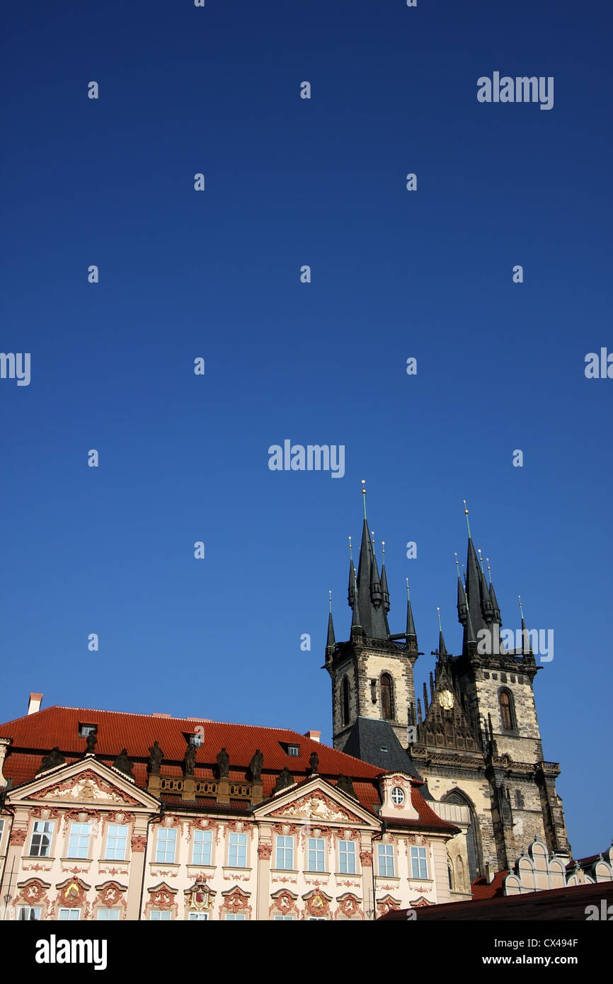 Tyn Cathedral in Prague Stock Photo - Alamy