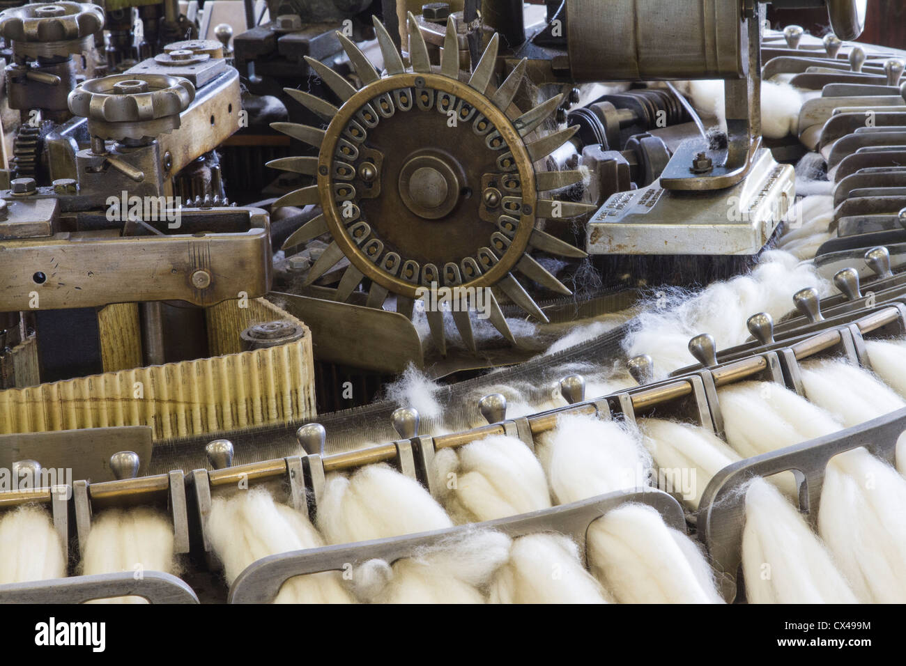 Worsted spinning mill hi-res stock photography and images - Alamy