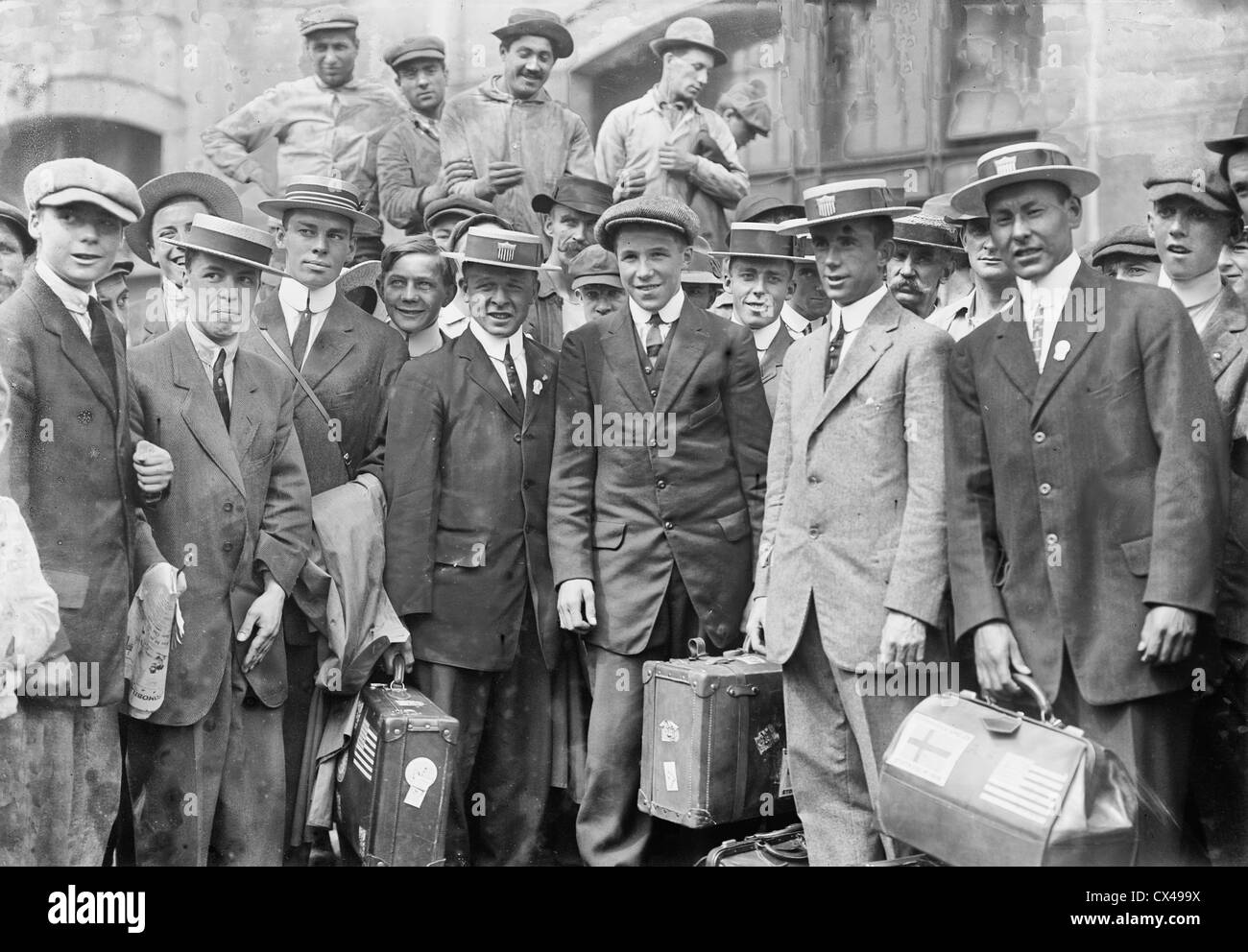 Thomas H. Lilley and Andrew Sockalexis, American athletes who competed ...