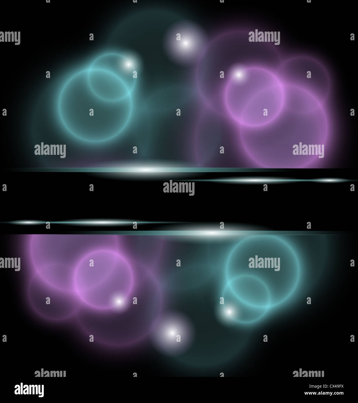 Illustration abstract background with bubbles - vector Stock Photo - Alamy