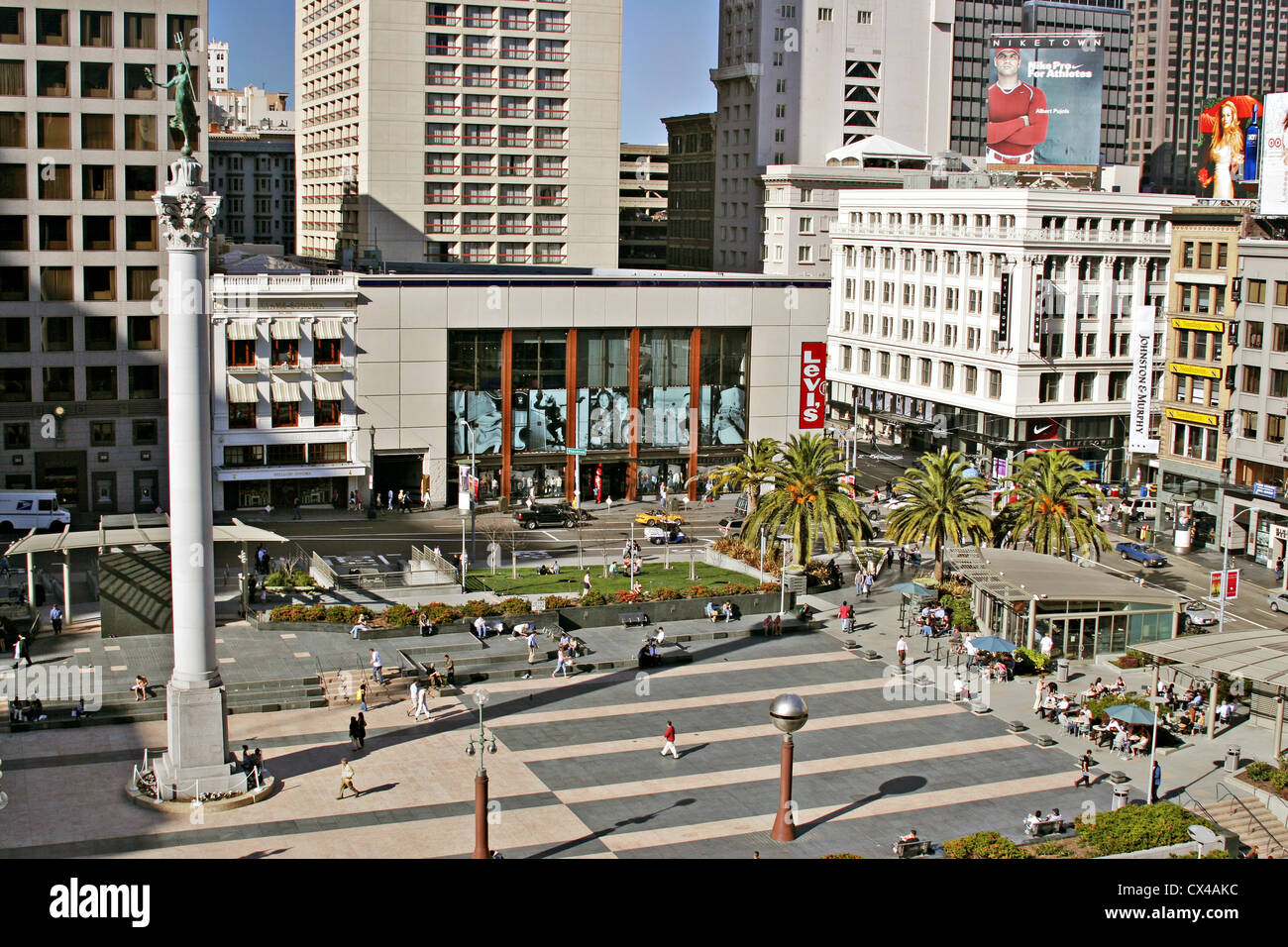Union Square, San Francisco, California, USA Stock Photo - Alamy