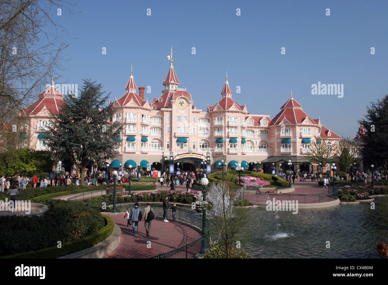 Euro Disney Paris Stock Photo - Alamy