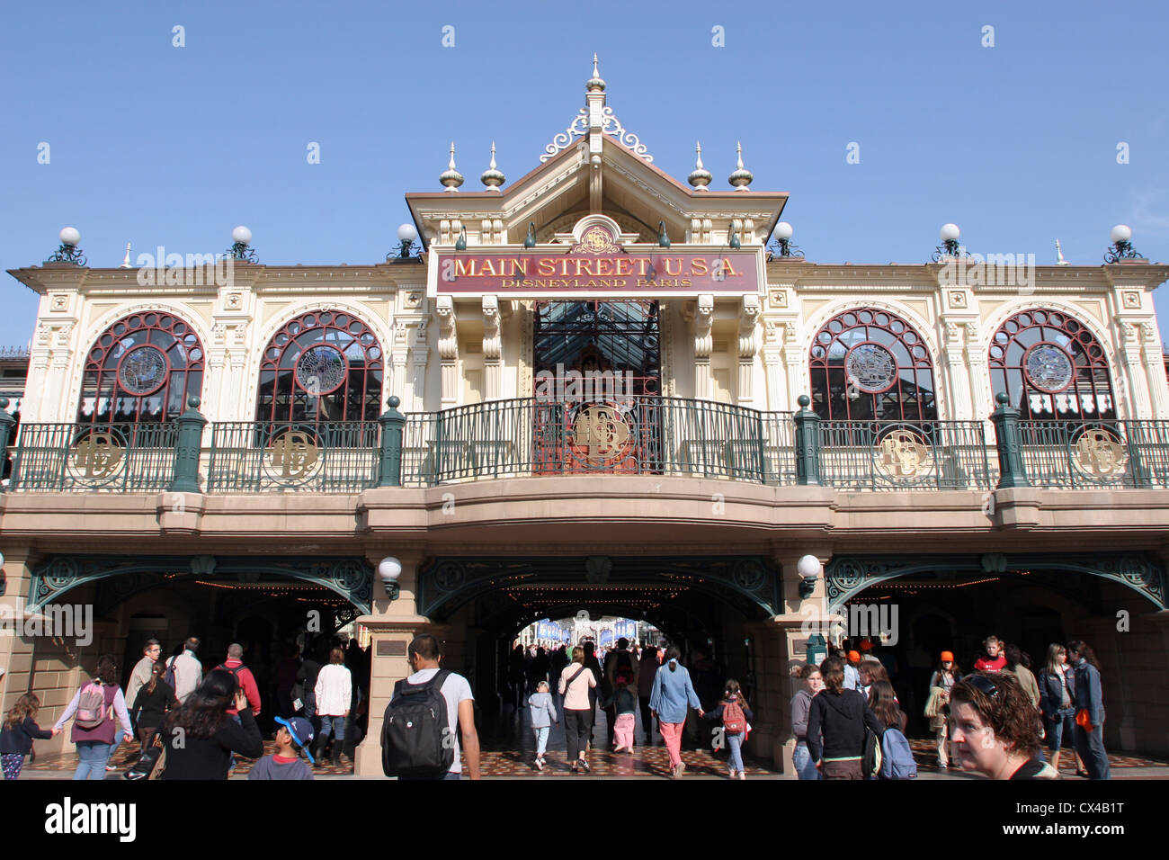 Euro Disney Paris Stock Photo - Alamy