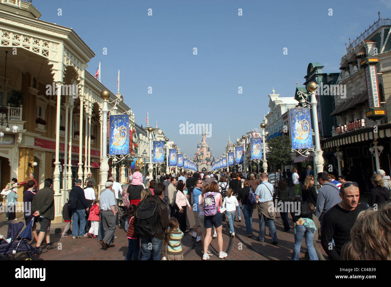 Euro Disney Paris Stock Photo - Alamy