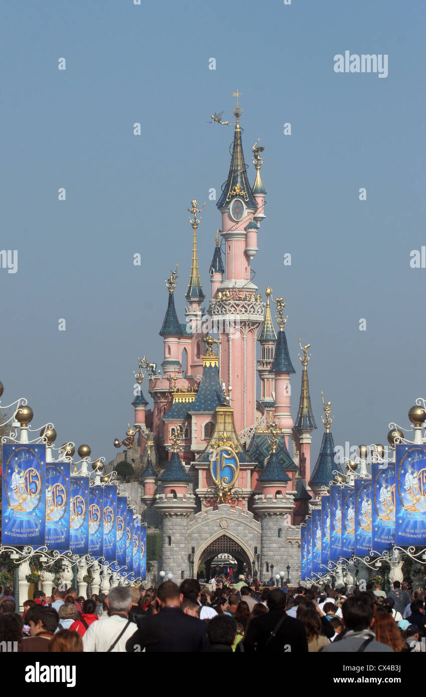 Euro Disney Paris Stock Photo - Alamy