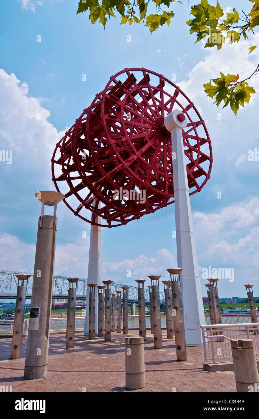 National Steam Boat memorial, Cincinnati, Ohio Stock Photo - Alamy