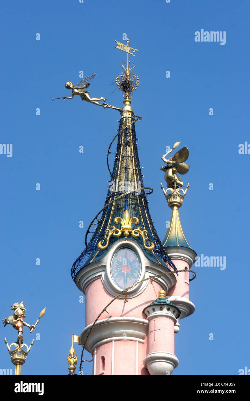 Euro Disney Paris Stock Photo - Alamy