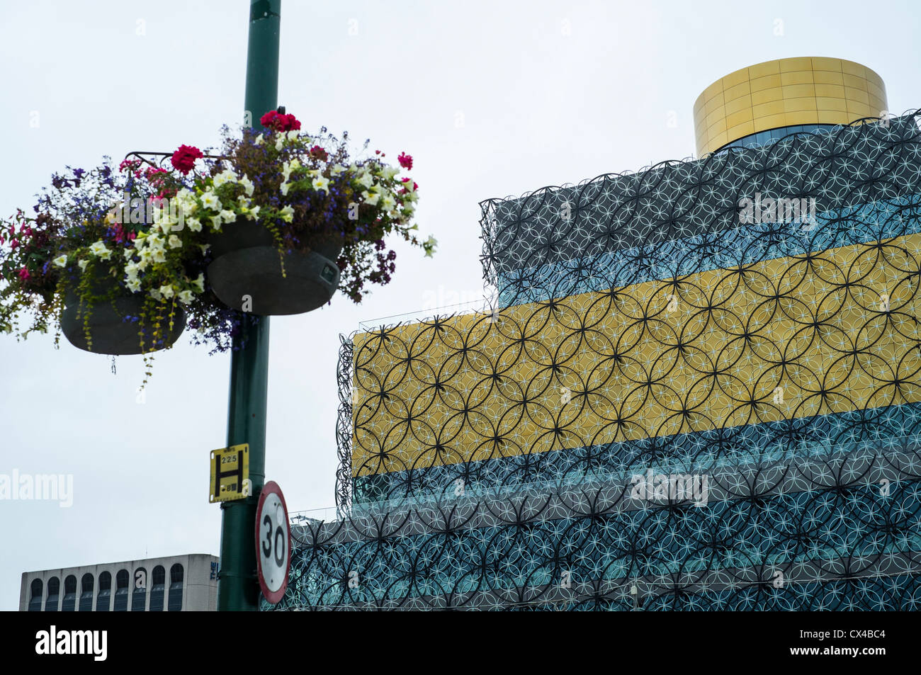 The newly built Library of Birmingham designed by architects Mecanoo ...