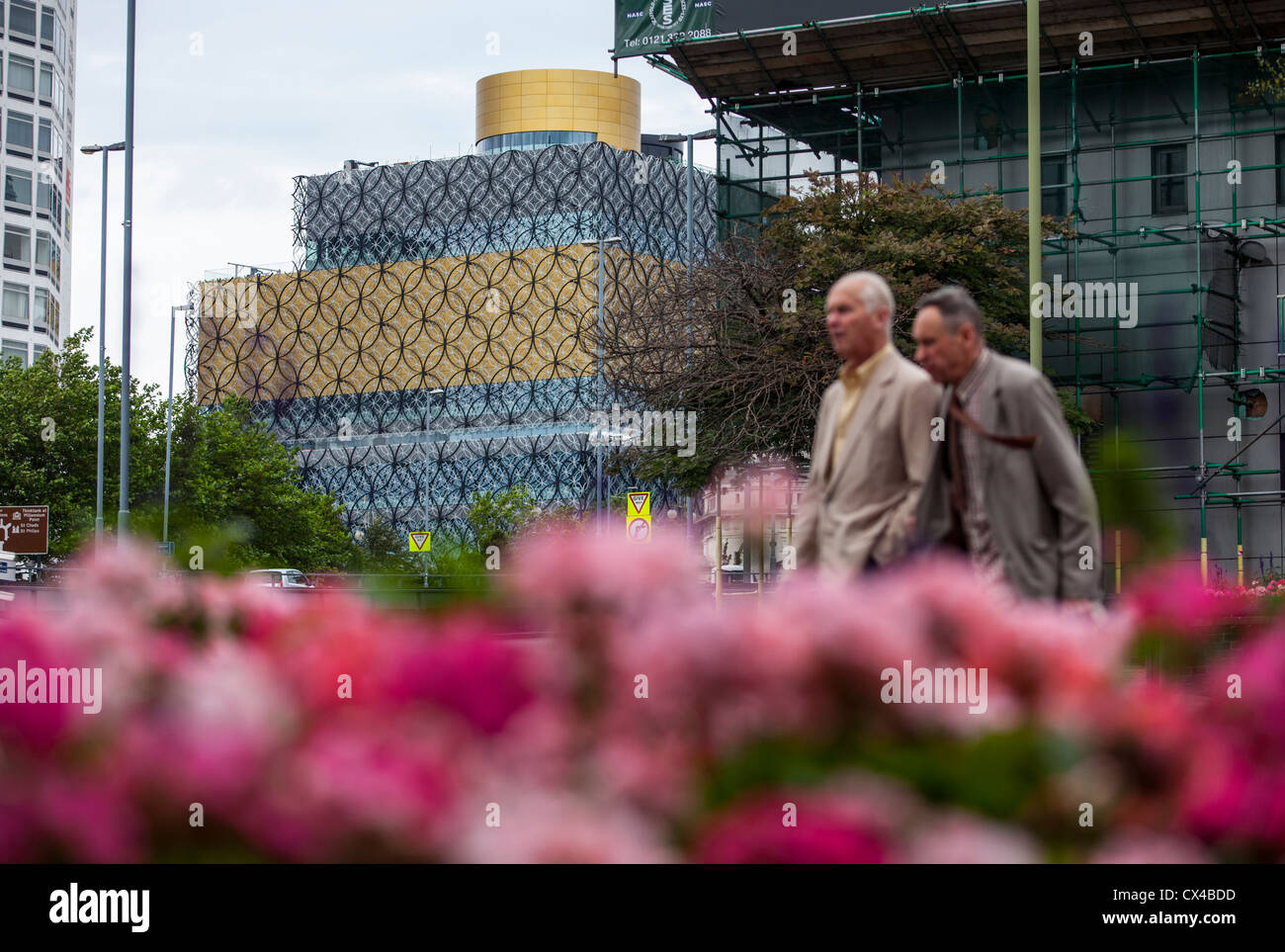 The newly built Library of Birmingham designed by architects Mecanoo ...