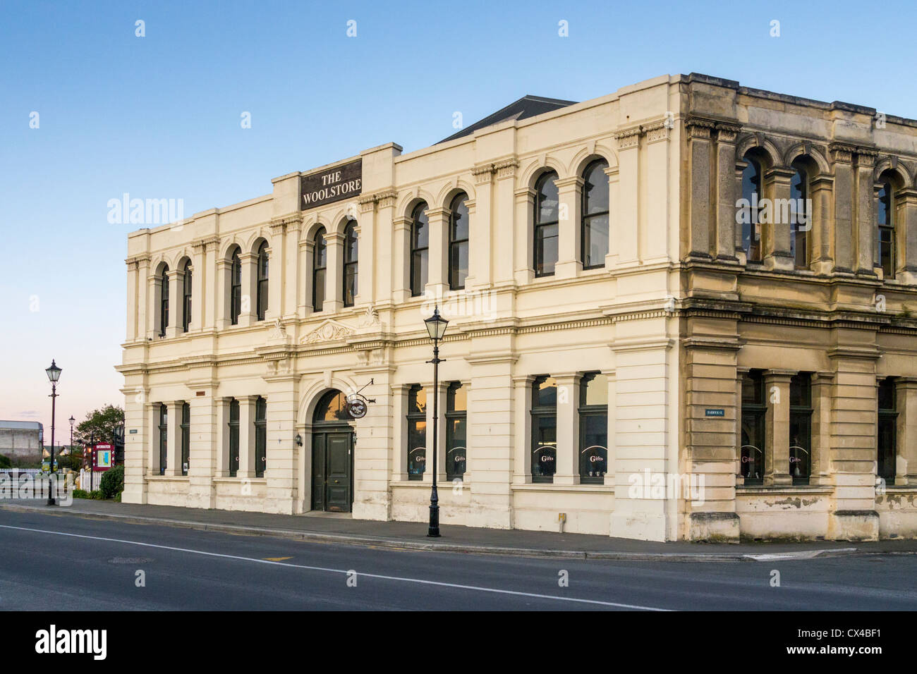 The Woolstore, one of many gracious Victorian buildings in Oamaru ...
