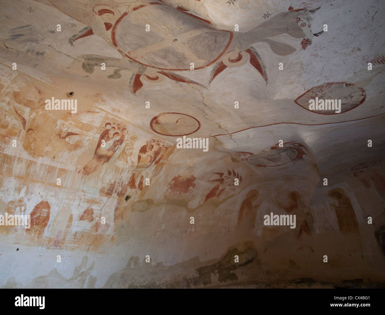 Udabno cave monastery part of Davit Gareja Stock Photo - Alamy