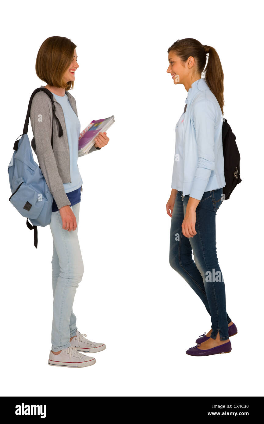 Girls and students Cut Out Stock Images & Pictures - Alamy