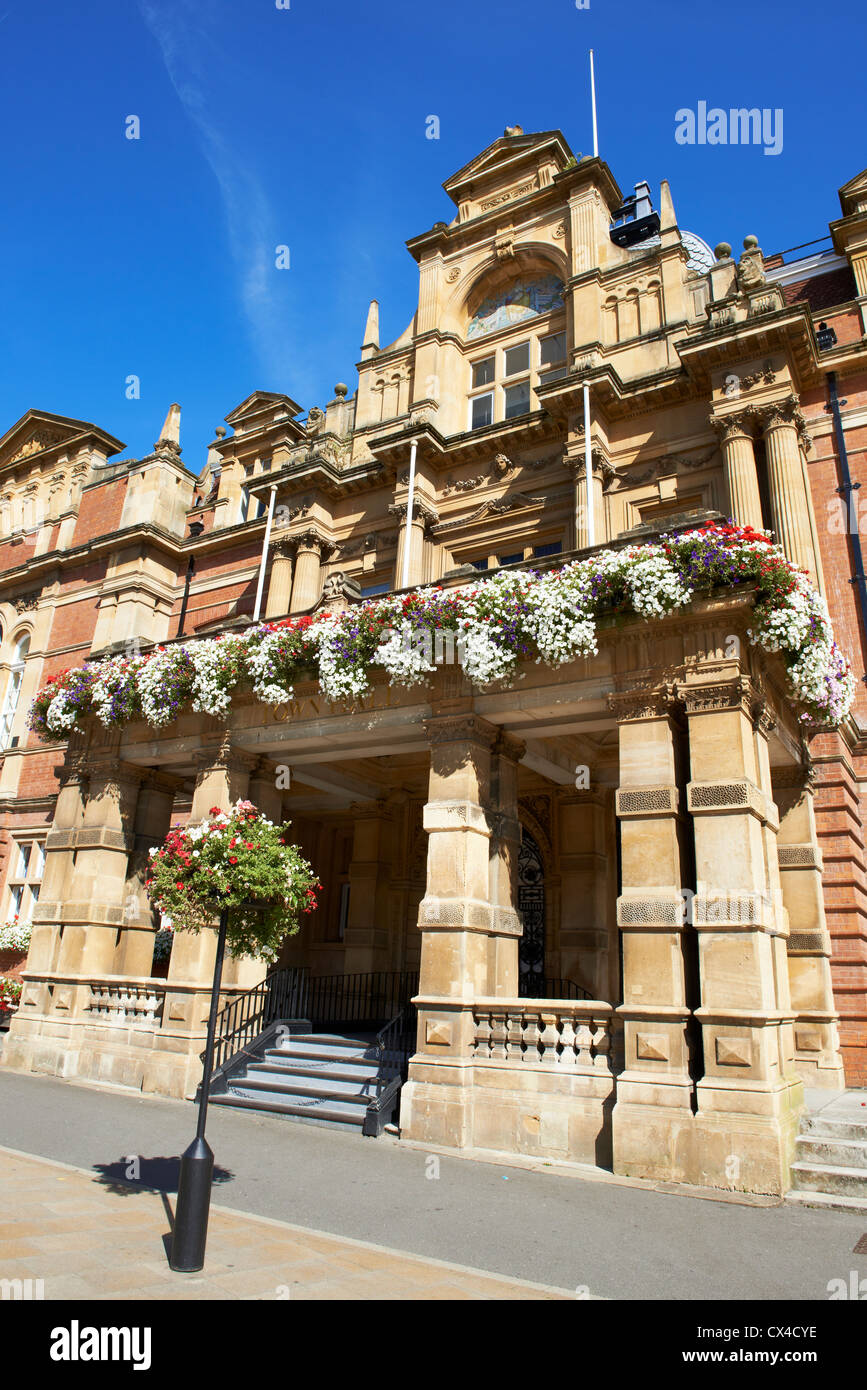 Leamington Spa Town hall, The Parade Leamington Spa Warwickshire Stock ...