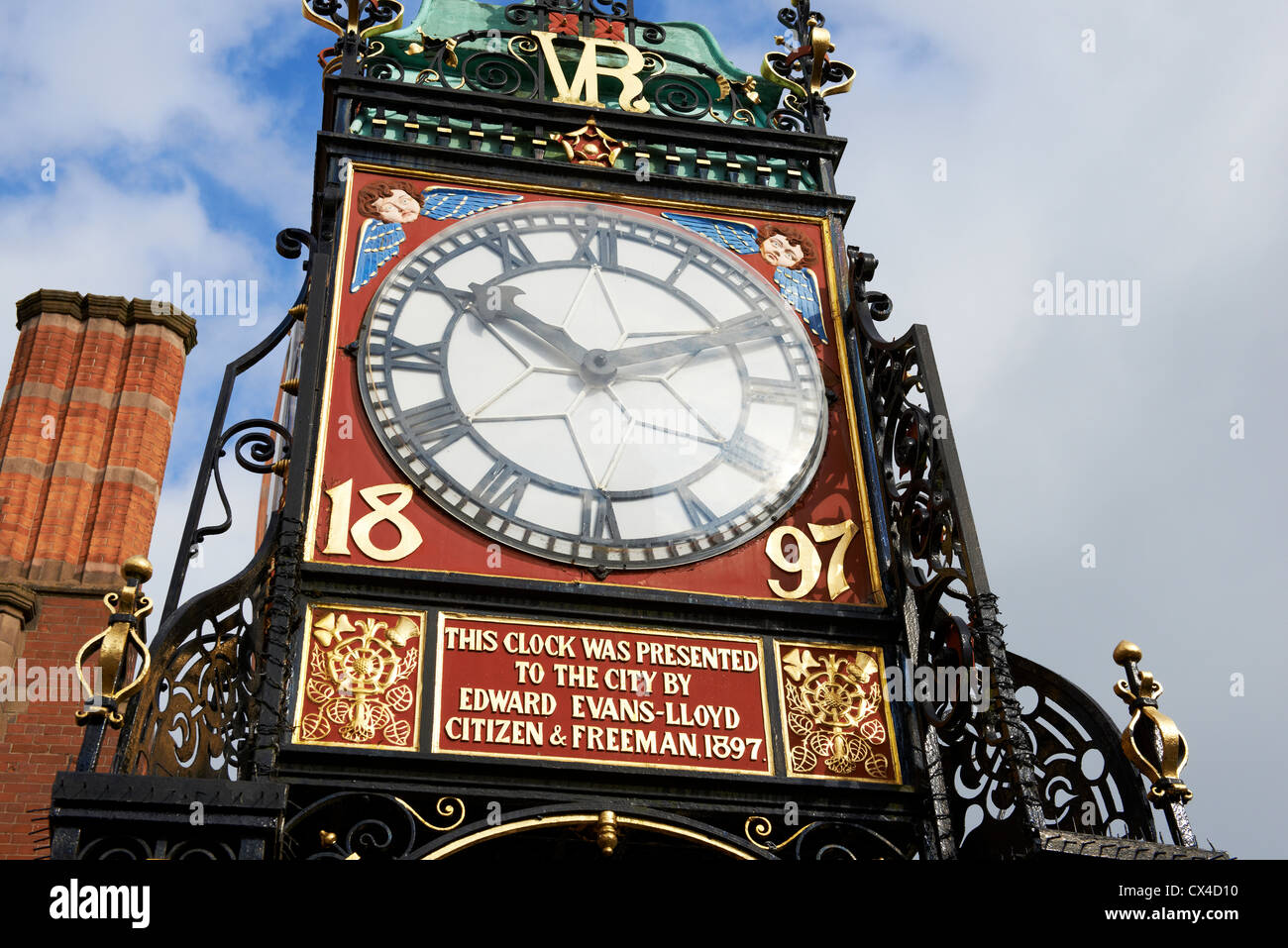 Victorian clock east gate hi-res stock photography and images - Alamy