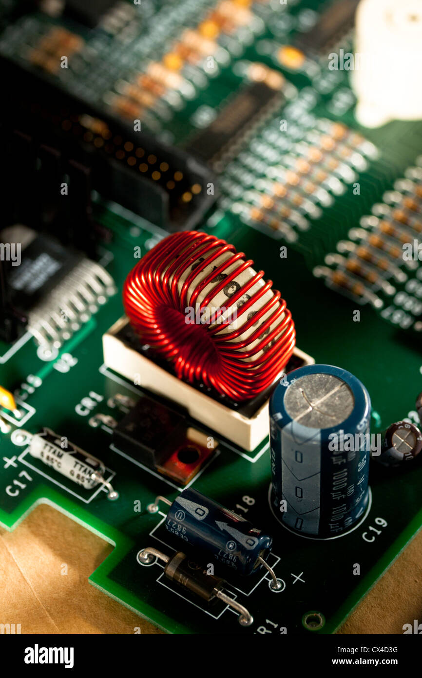 Electrical cardboard in closeup Stock Photo - Alamy