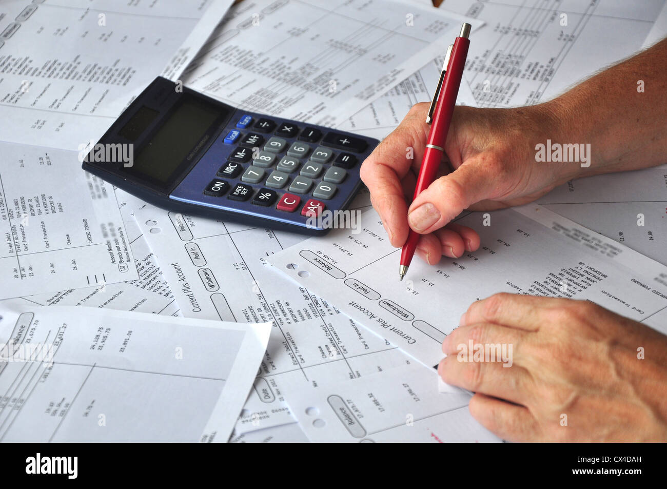 Bank statements hi-res stock photography and images - Alamy