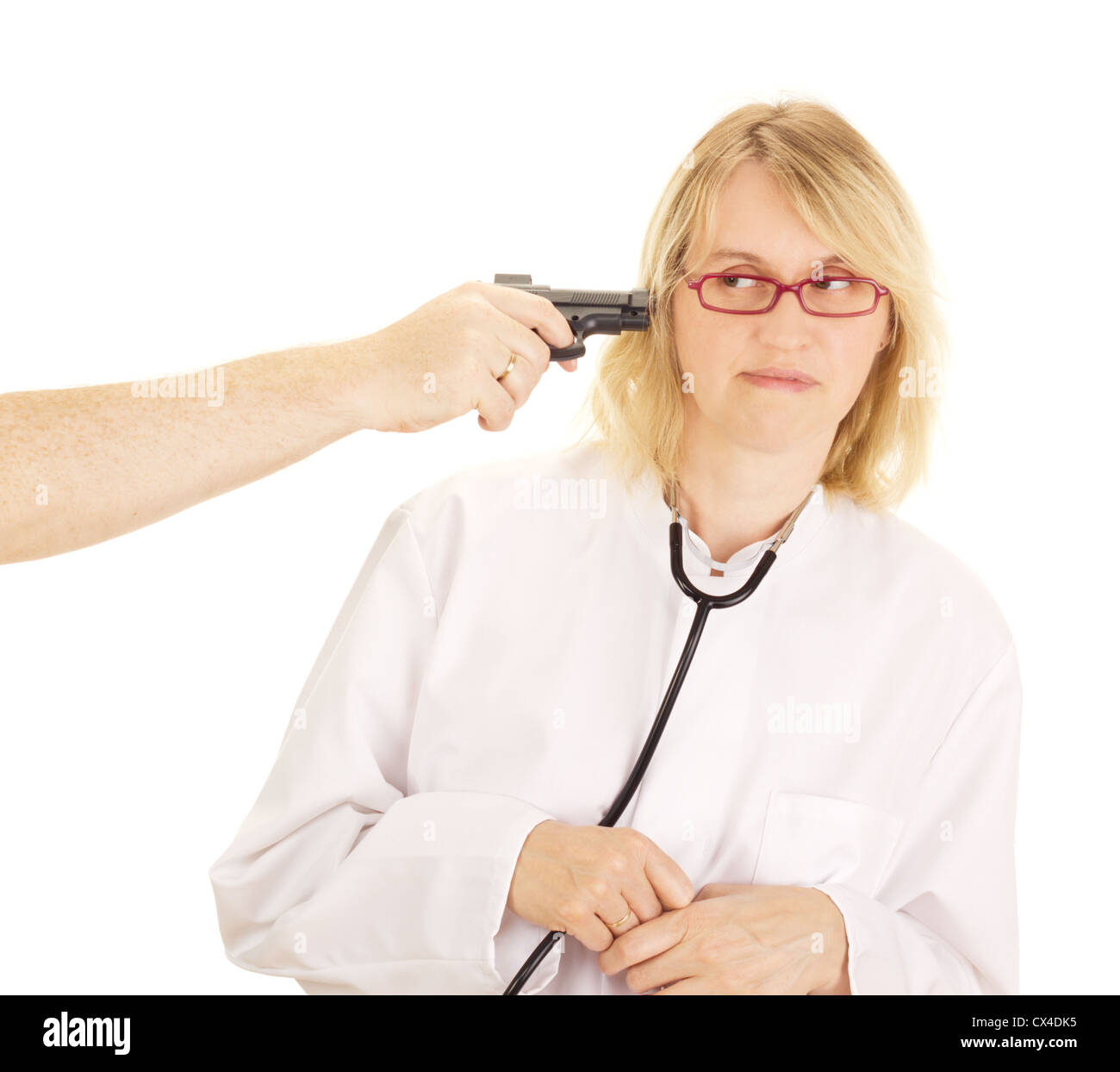 Stethoscope gun hi-res stock photography and images - Alamy