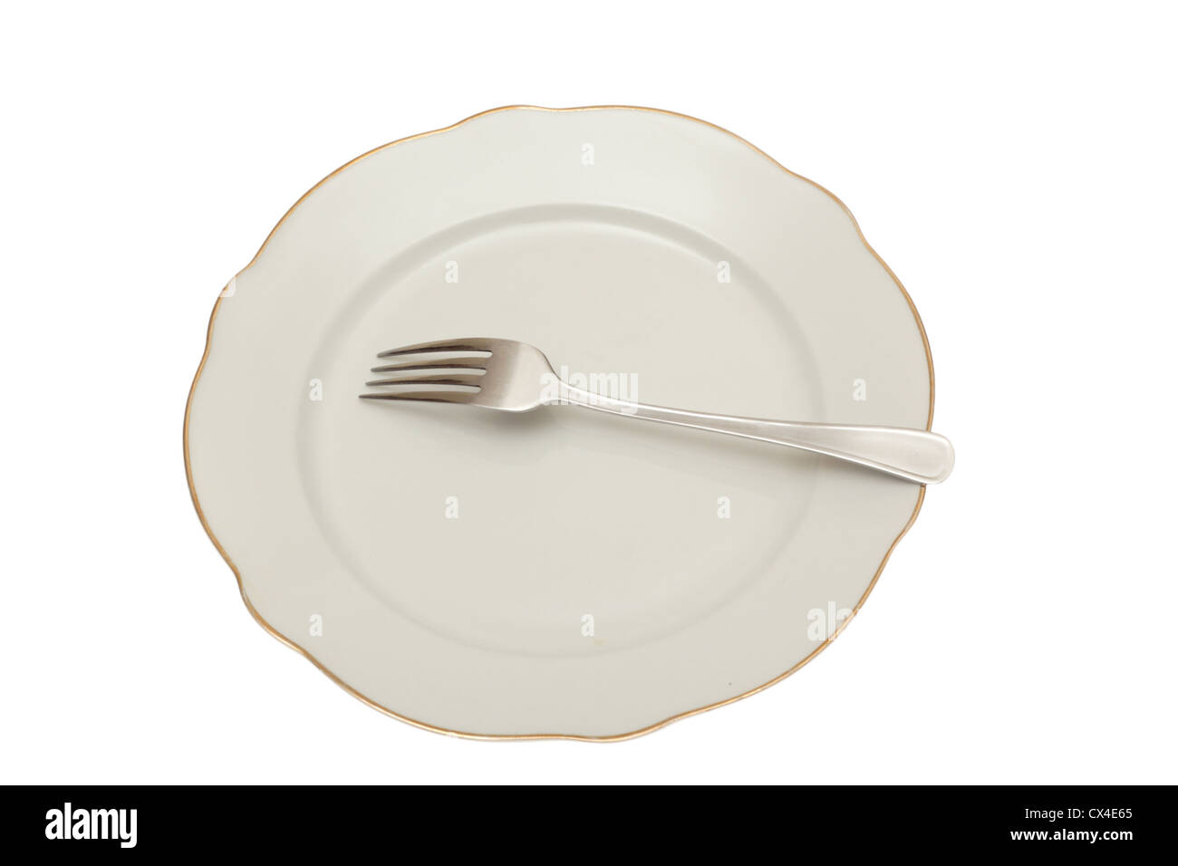 Christmas plate table setting isolated Cut Out Stock Images & Pictures ...