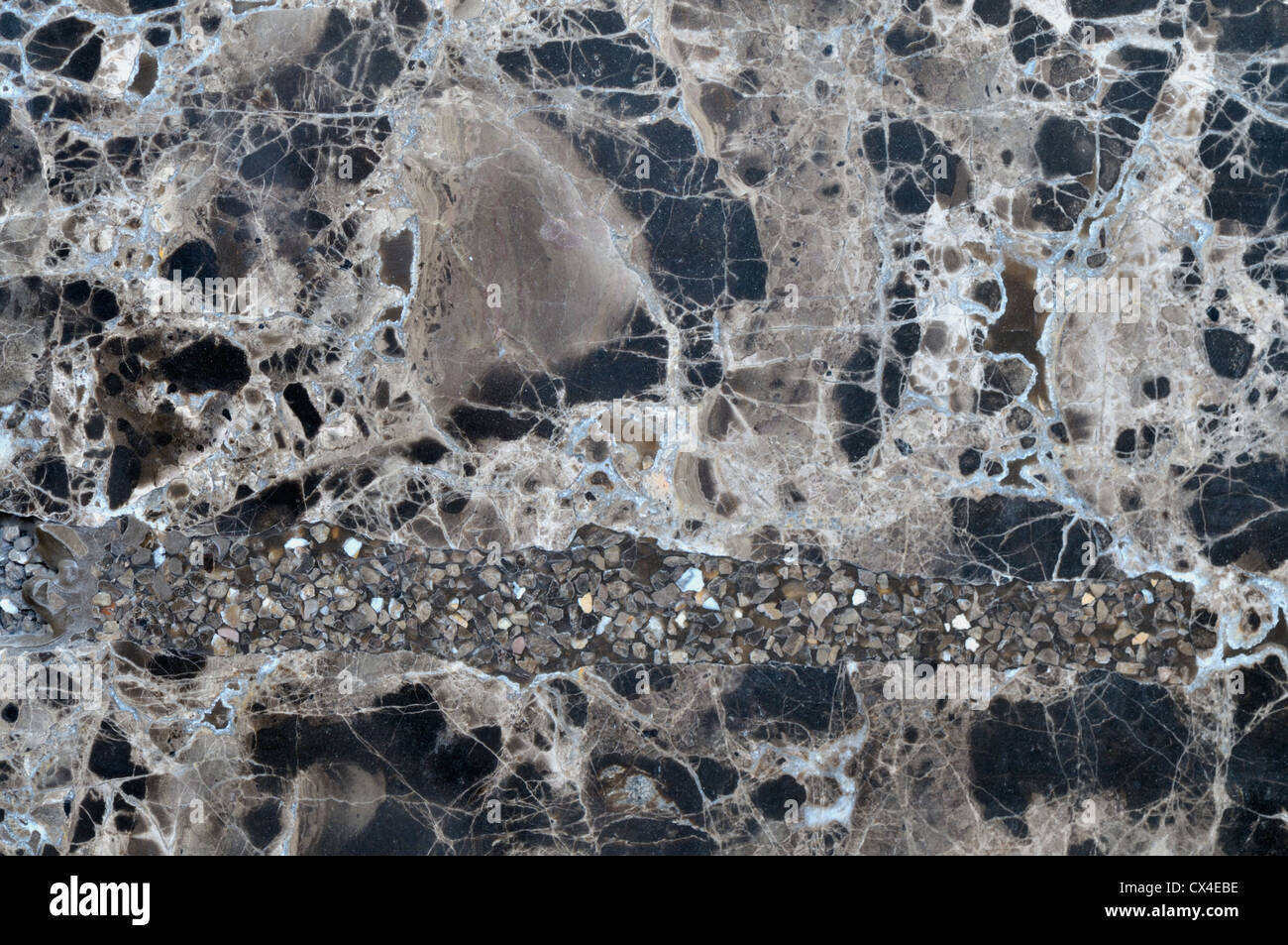 Cross section of stone Stock Photo - Alamy