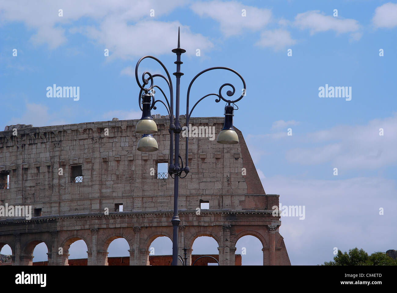The Coliseum ancient antique amphitheatre in Rome Italy Stock Photo - Alamy