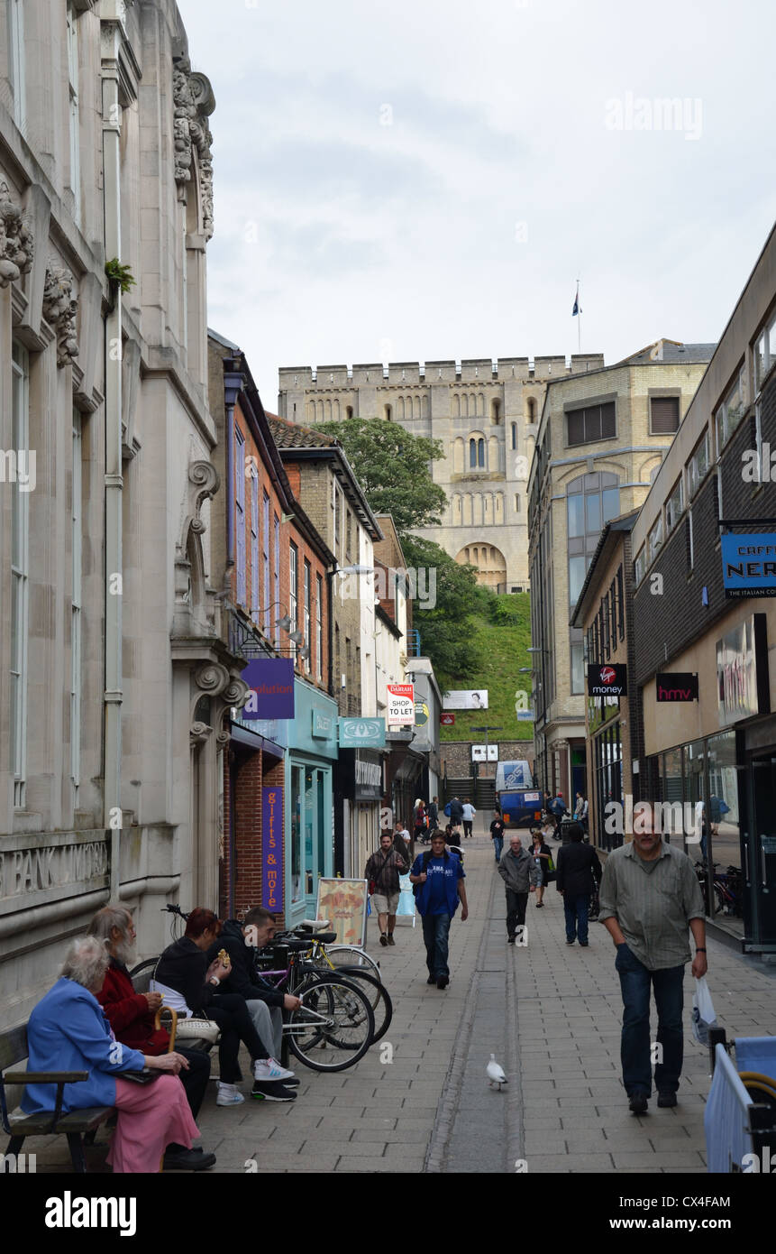 Norwich street hi-res stock photography and images - Alamy