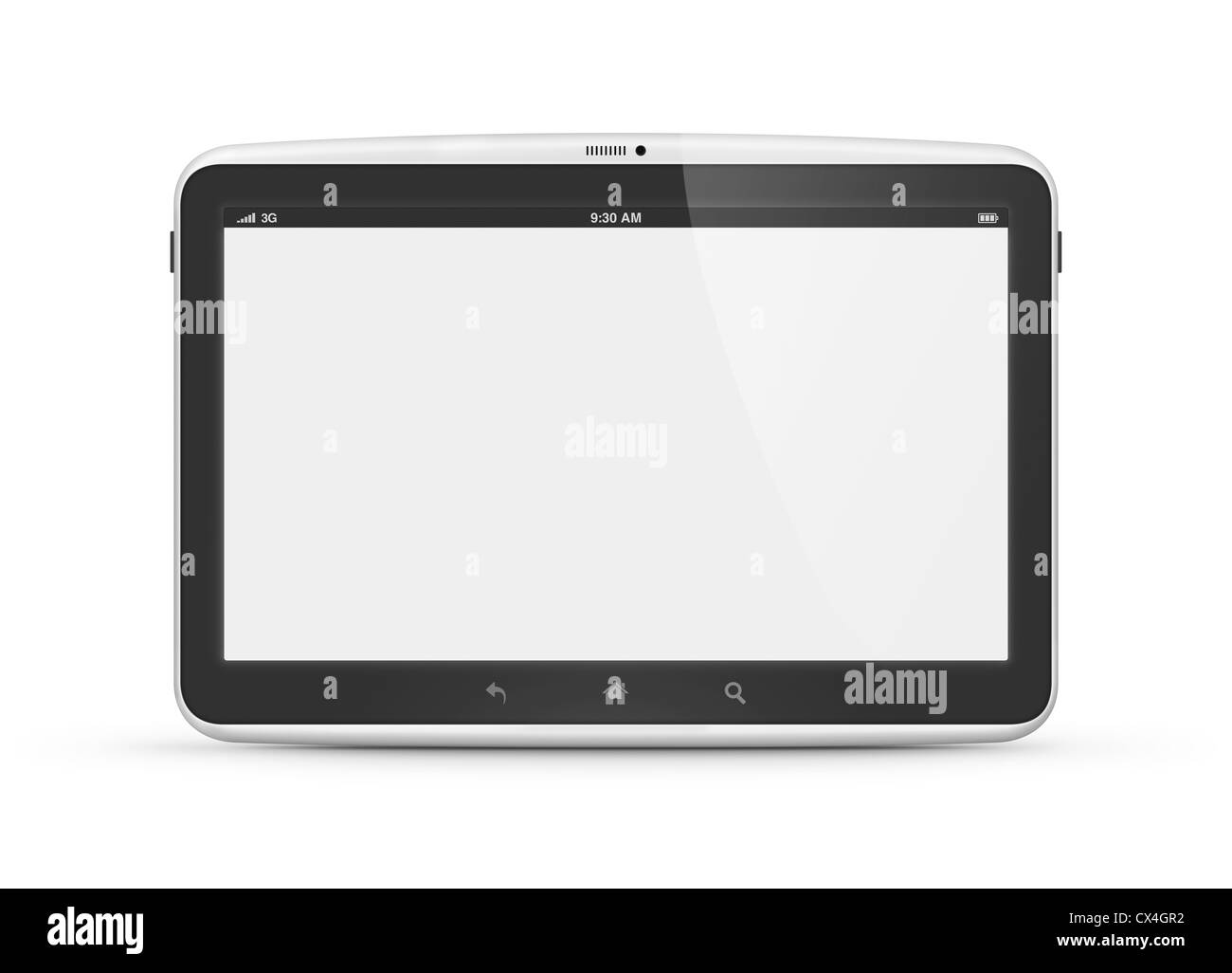 Concept futuristic pda laptop 3d Black and White Stock Photos & Images ...