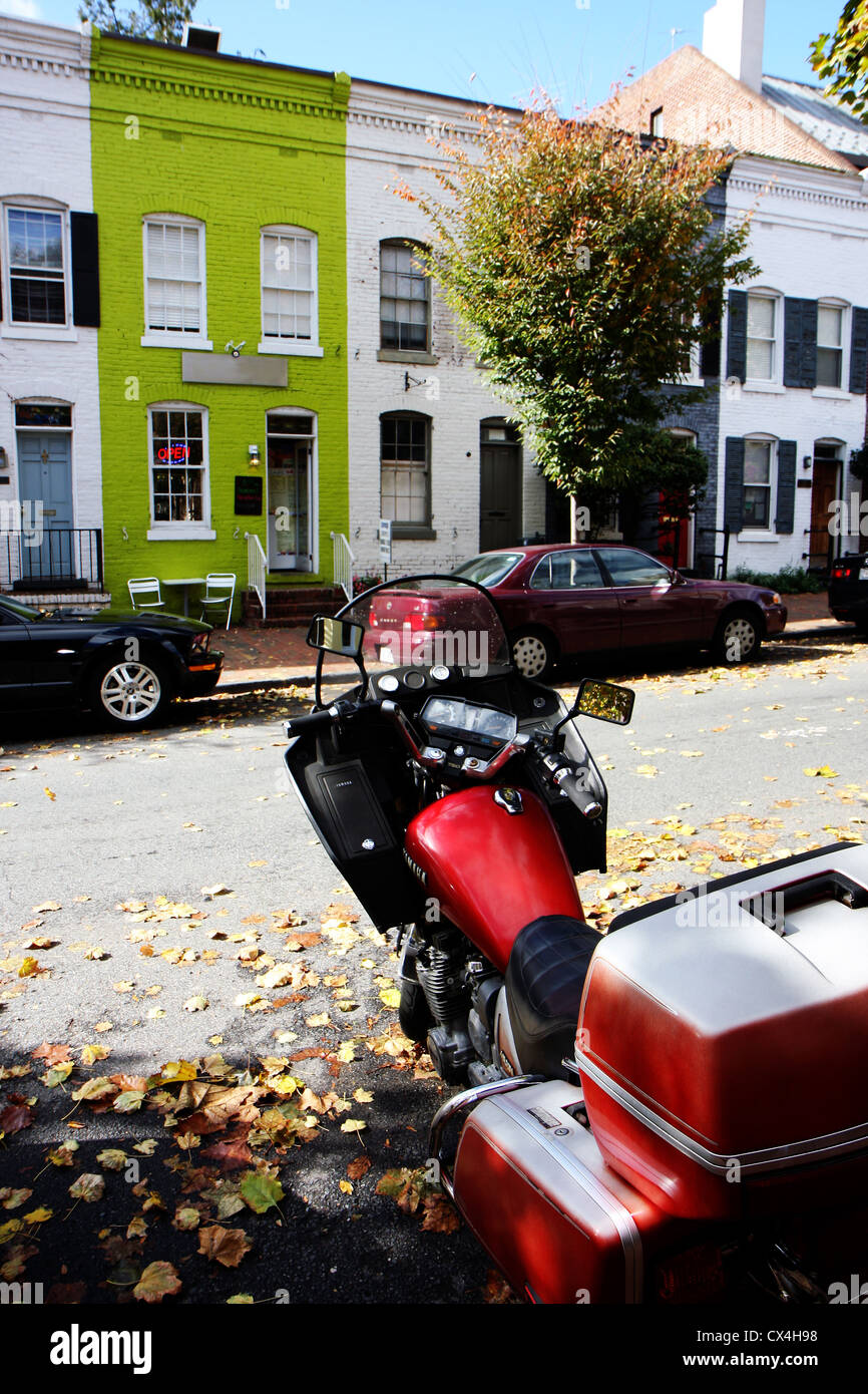 Georgetown washington dc autumn hi-res stock photography and images - Alamy
