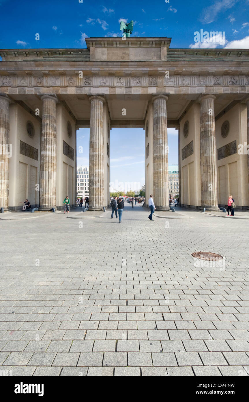 The Brandenburg Gate in Berlin, Germany Stock Photo - Alamy
