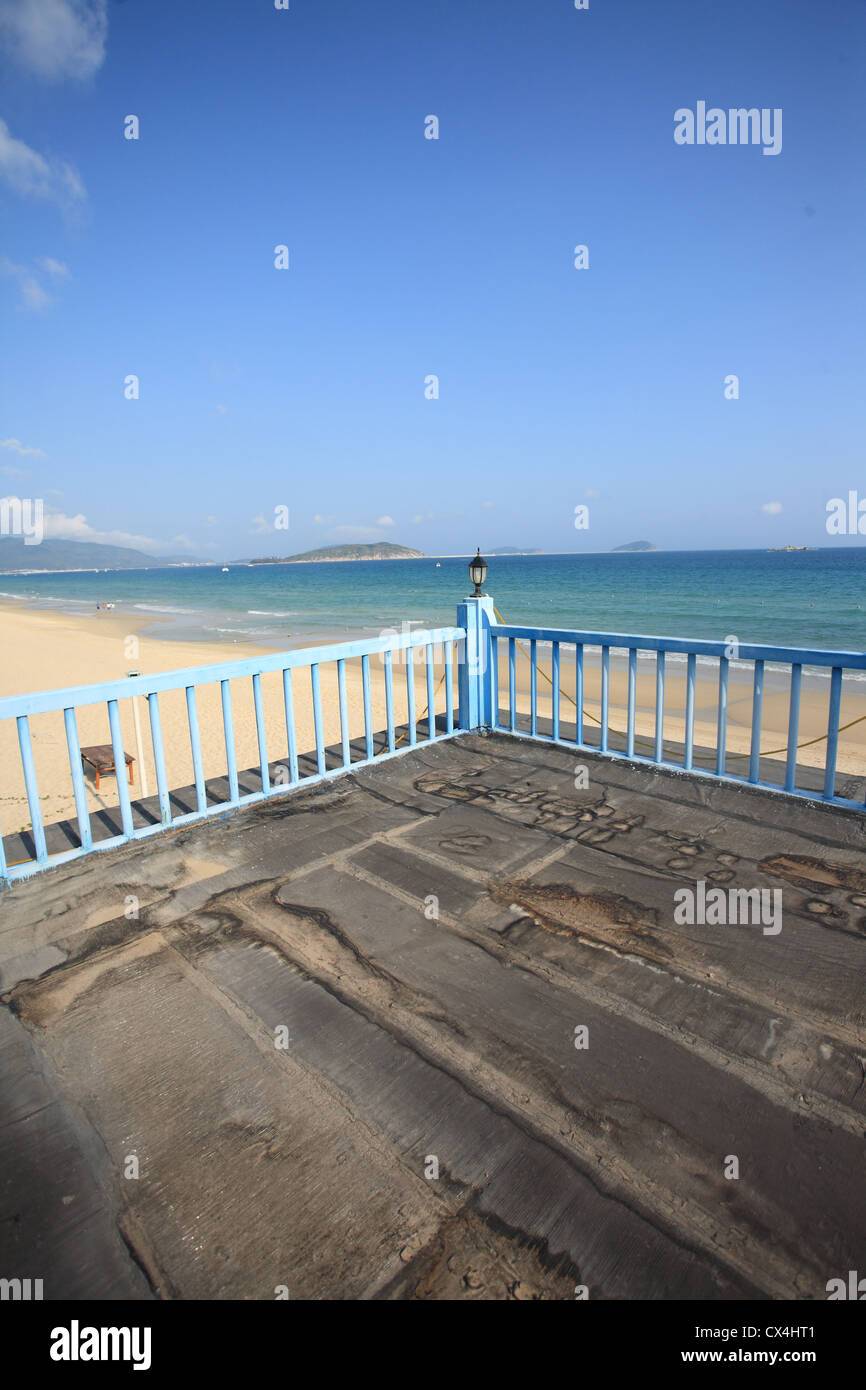 Railing platform hi-res stock photography and images - Alamy