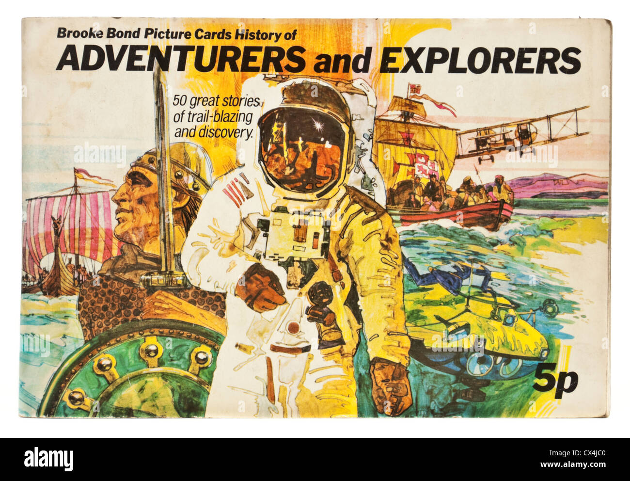 Vintage "History of Adventurers and Explorers" Brooke Bond Picture ...