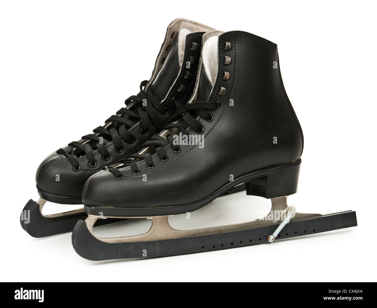 Pair Of Black Ice Skates