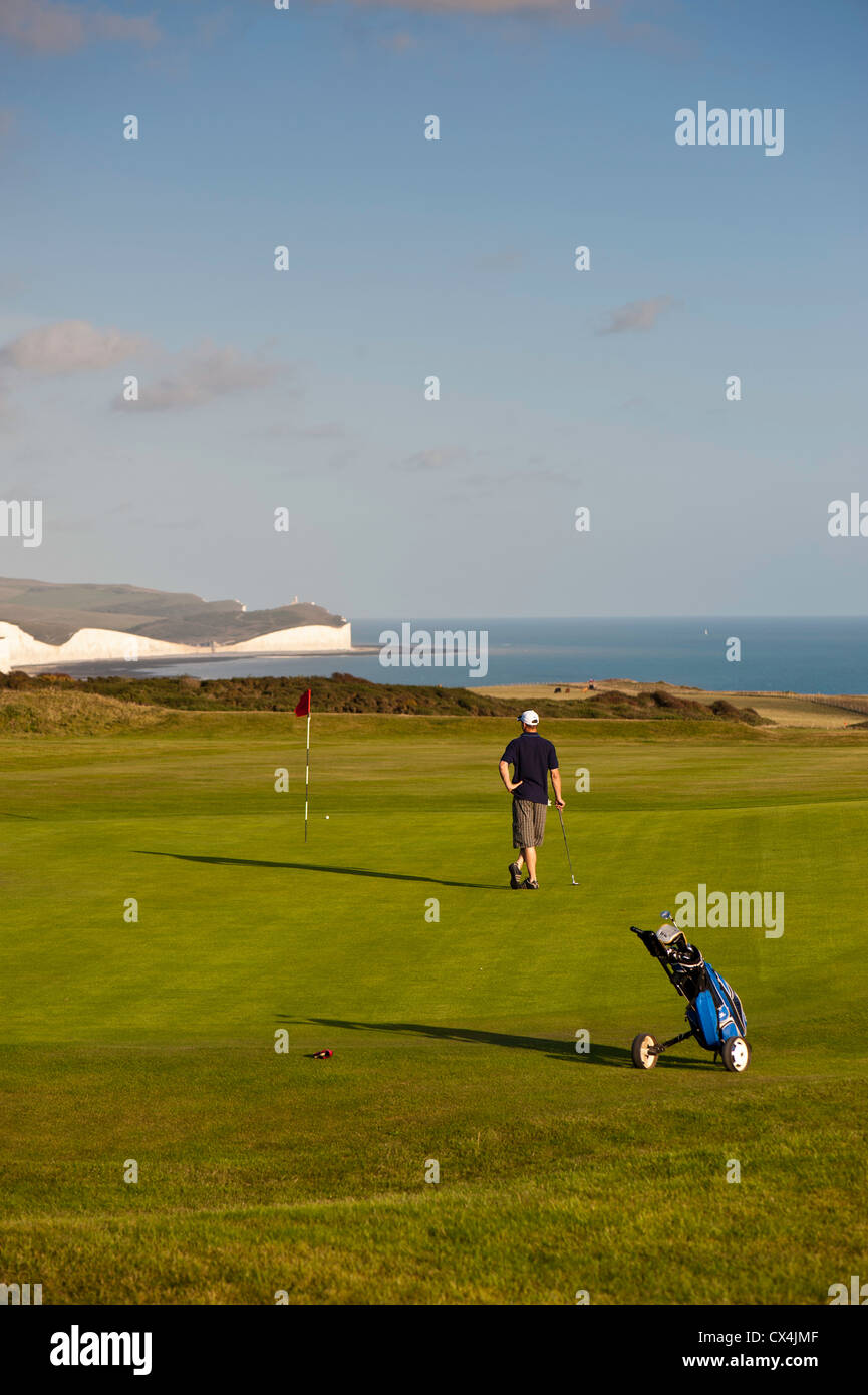 Seaford Head Golf Club, Seaford, East Sussex, United Kingdom Stock ...