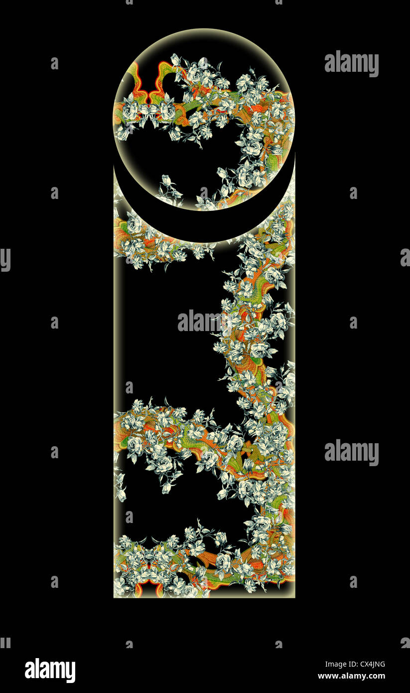 Decorative Letter I Medieval High Resolution Stock Photography and ...