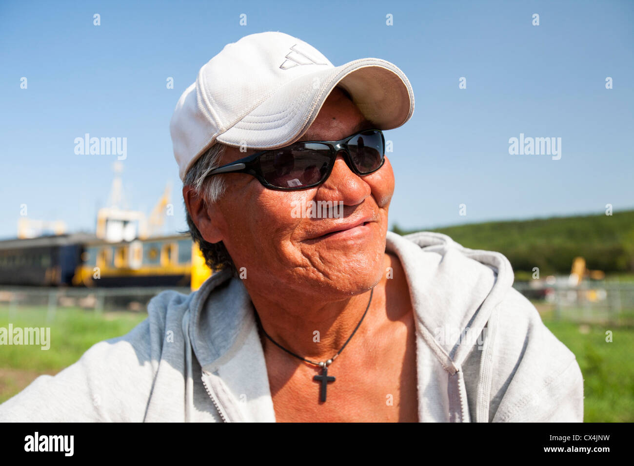 A first nation homeless man living on the streets of Fort McMurray, the ...