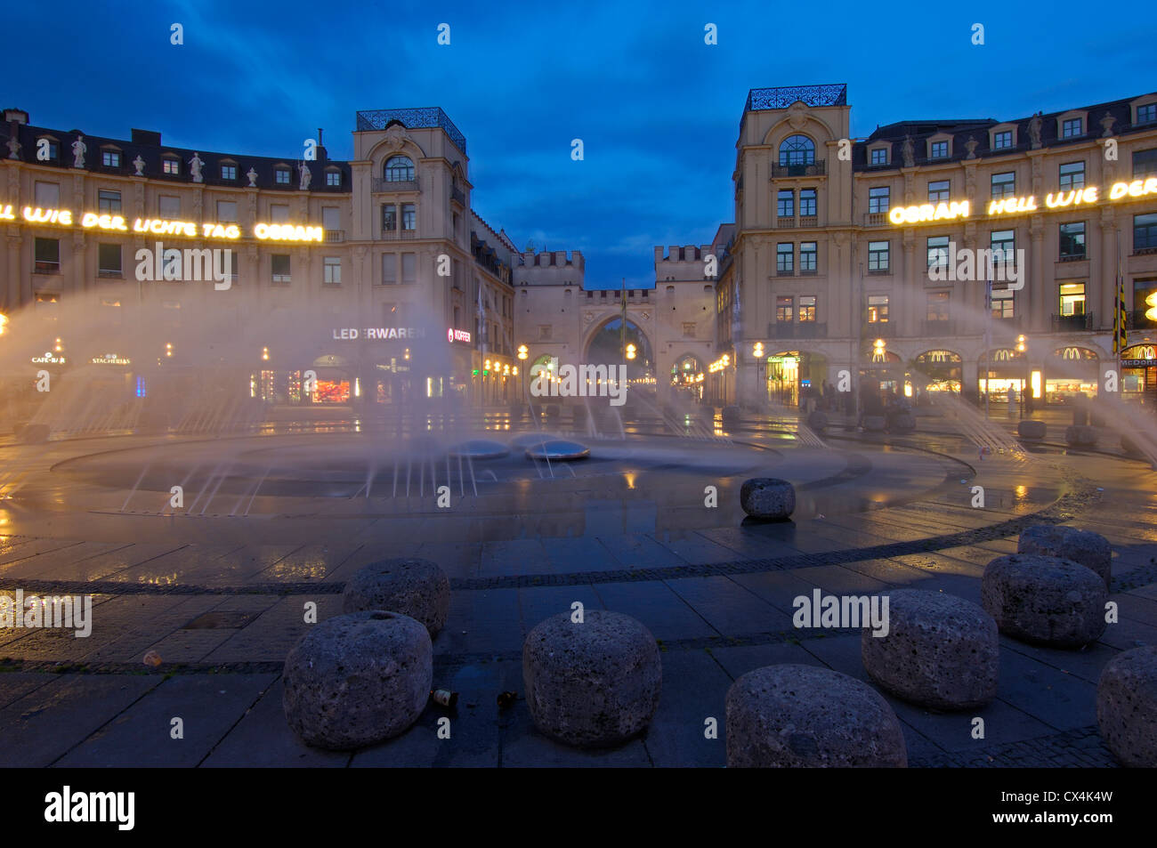 Karlsplatz , Munich, Bavaria, Germany, Europe Stock Photo - Alamy