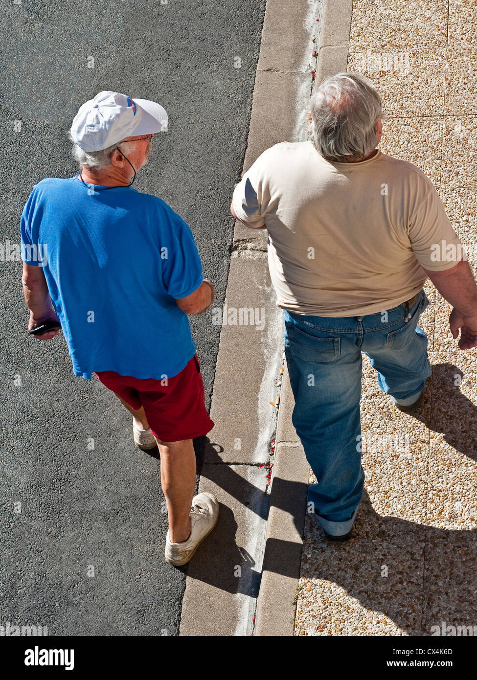 Pavement from above hi-res stock photography and images - Alamy