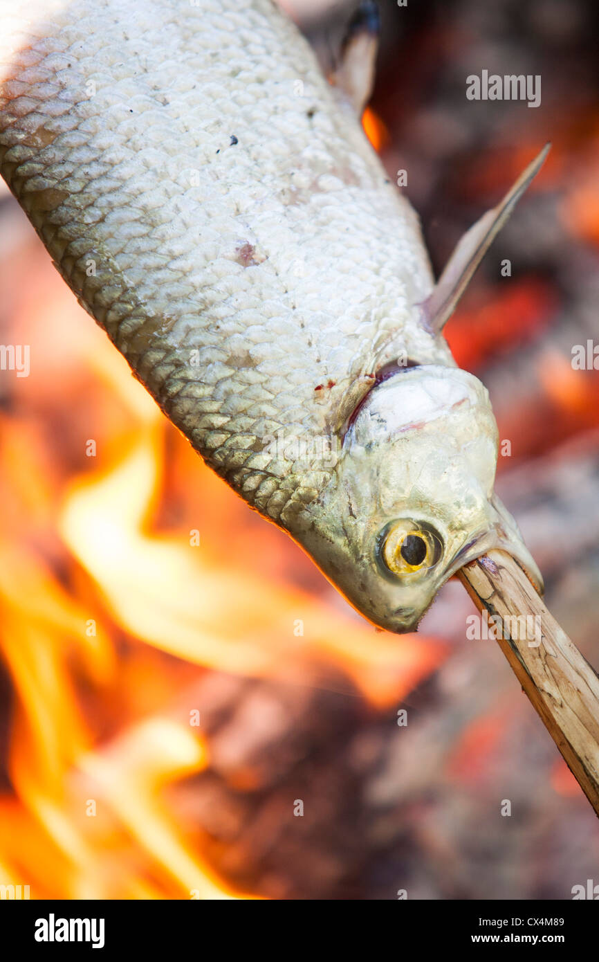 Cooked over fire hi-res stock photography and images - Alamy