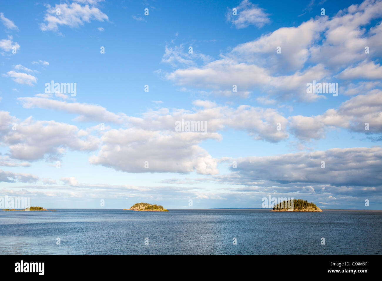 Lake Athabasca at Fort Chipewyan which stands on the Lake shore and is ...
